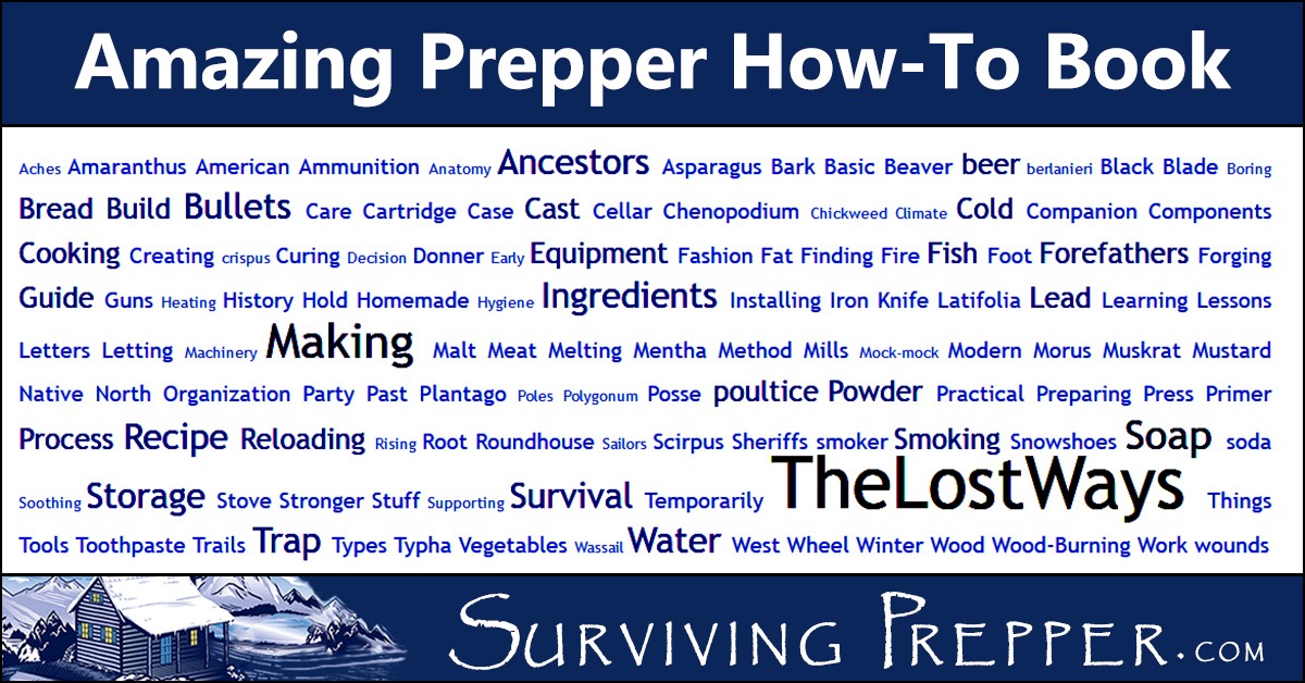 The Lost Ways - A Truly Amazing Prepper Book - Surviving Prepper